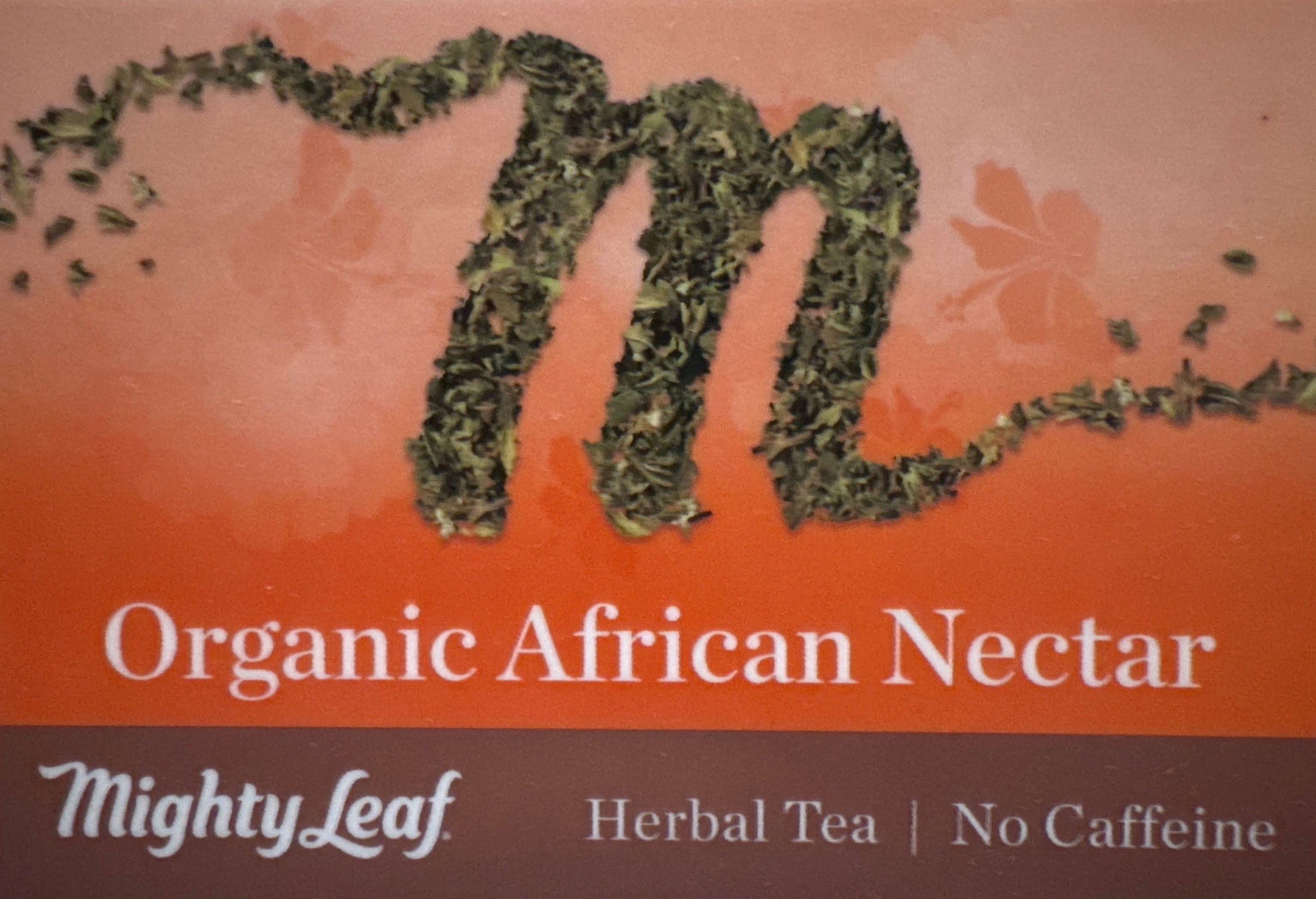 Mighty Leaf Organic African Nectar - Label - Dilworth Coffee