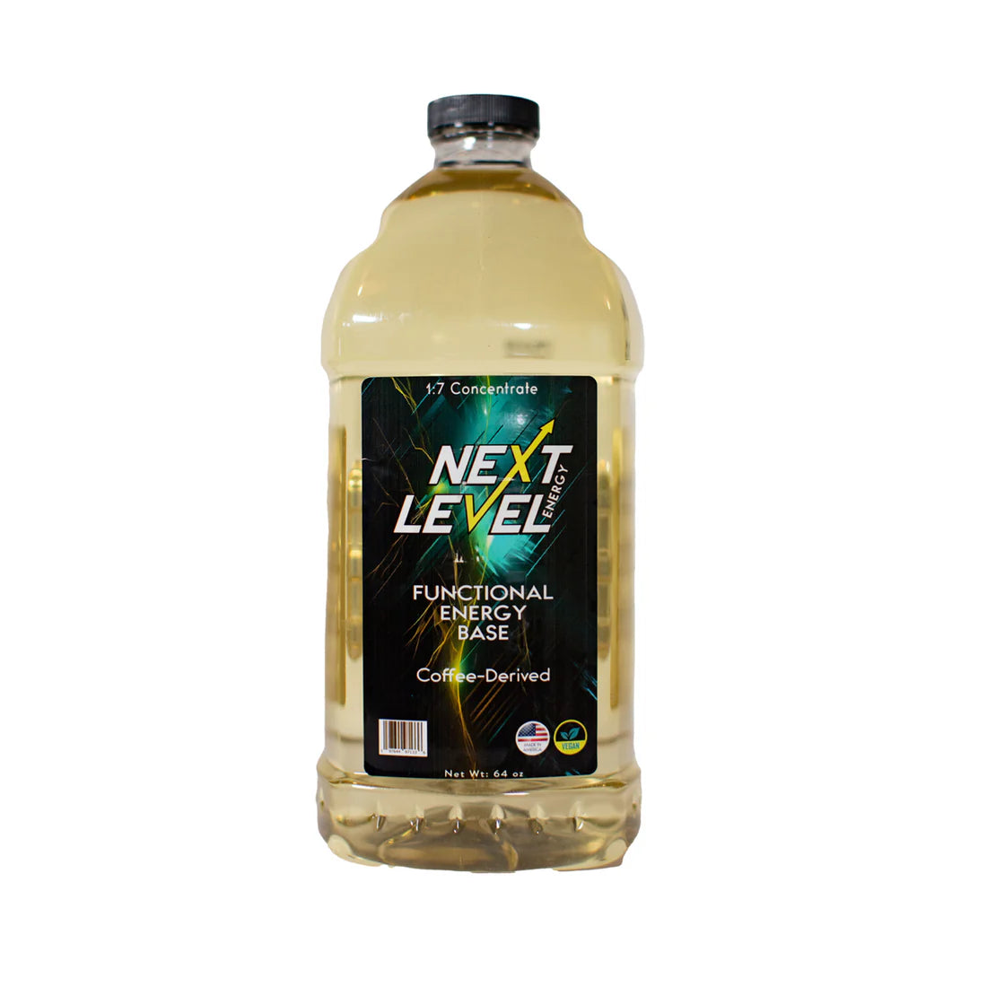 Next Level Energy Regular Base Concentrates 64oz Bottle - Dilworth Coffee