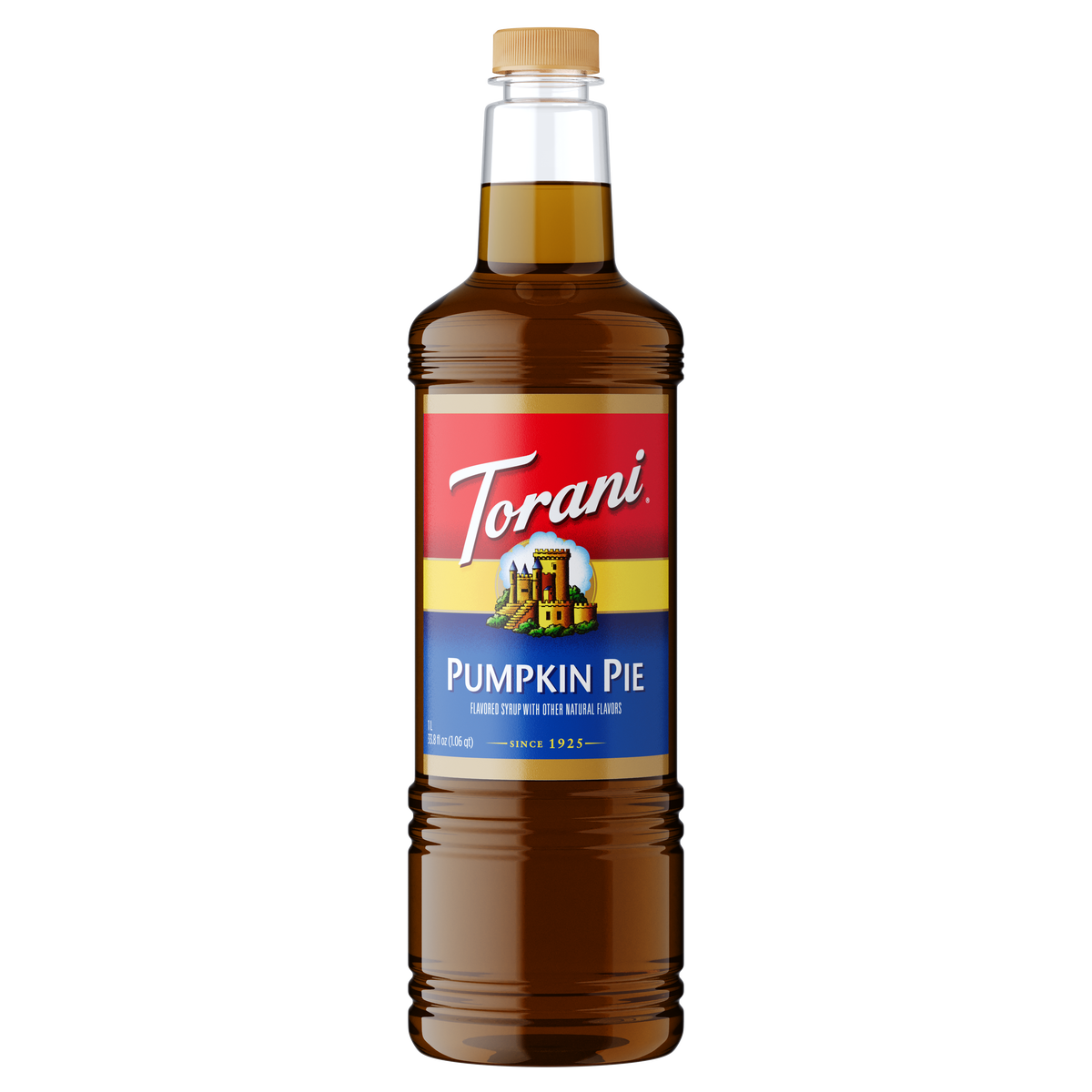 Torani Pumpkin Pie Syrup Flavoring Syrup 1L Plastic Bottle - Dilworth ...