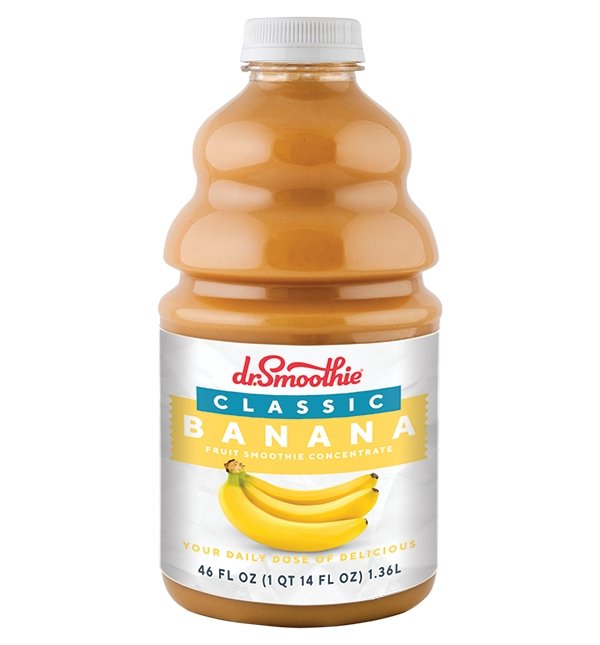 Dr. Smoothie Banana Classic Fruit Smoothie Concentrate 46oz Bottle ...