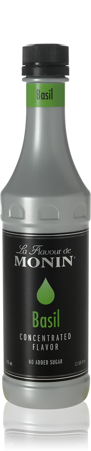 Monin Basil Concentrated Flavor 375mL Bottle - Dilworth Coffee
