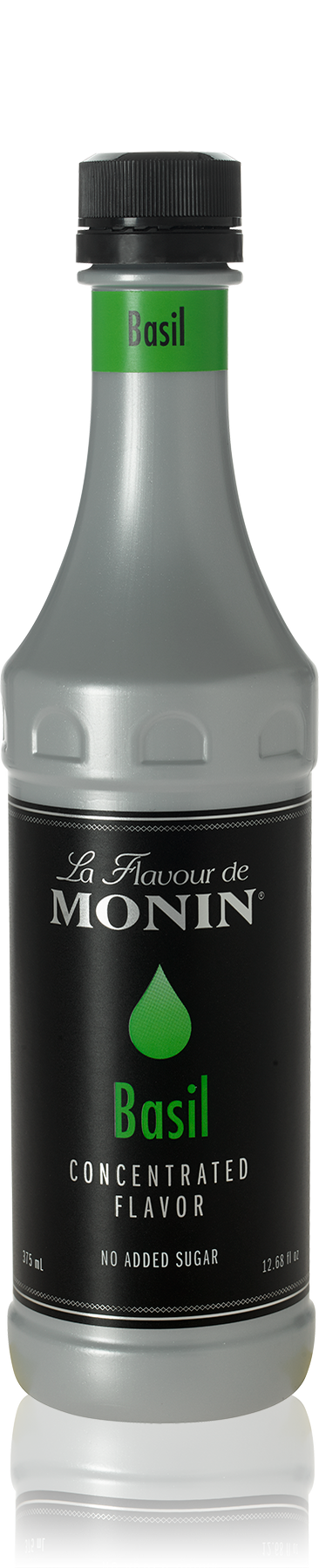 Monin Basil Concentrated Flavor 375mL Bottle - Dilworth Coffee