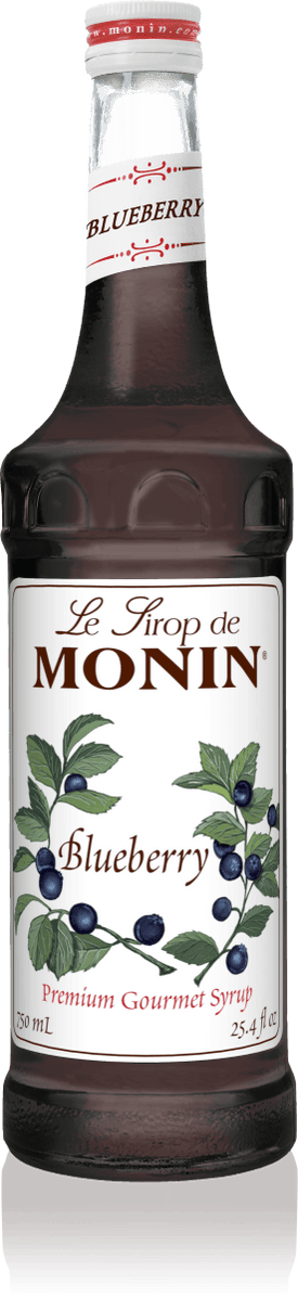 Monin Blueberry Syrup 750mL Glass Bottle - Dilworth Coffee