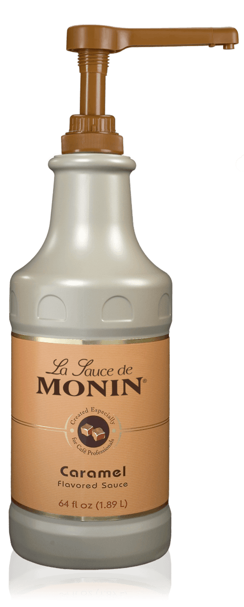 Monin Caramel Sauce 64oz Bottle - Dilworth Coffee