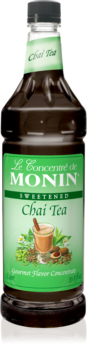 Monin Chai Tea 7:1 Concentrate 1L Plastic Bottle - Dilworth Coffee