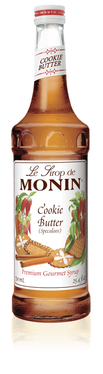 Monin Cookie Butter Syrup 750mL Glass Bottle - Dilworth Coffee