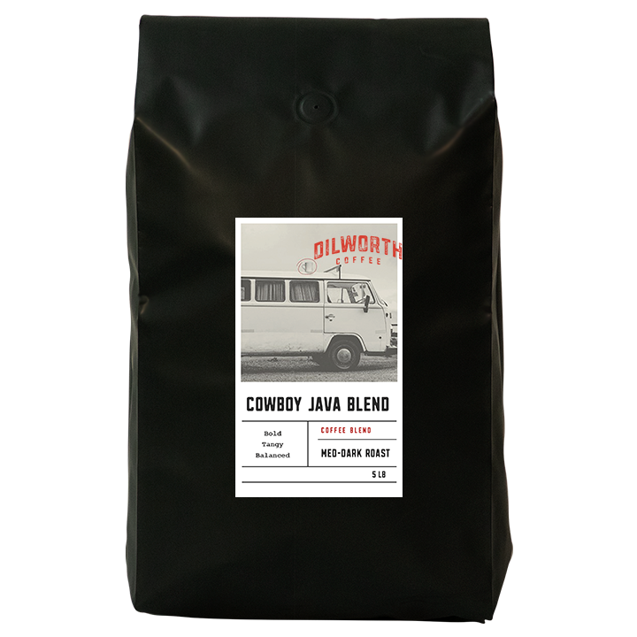 Dilworth Coffee Cowboy Java Blend 5lb Bulk Bag - Dilworth Coffee