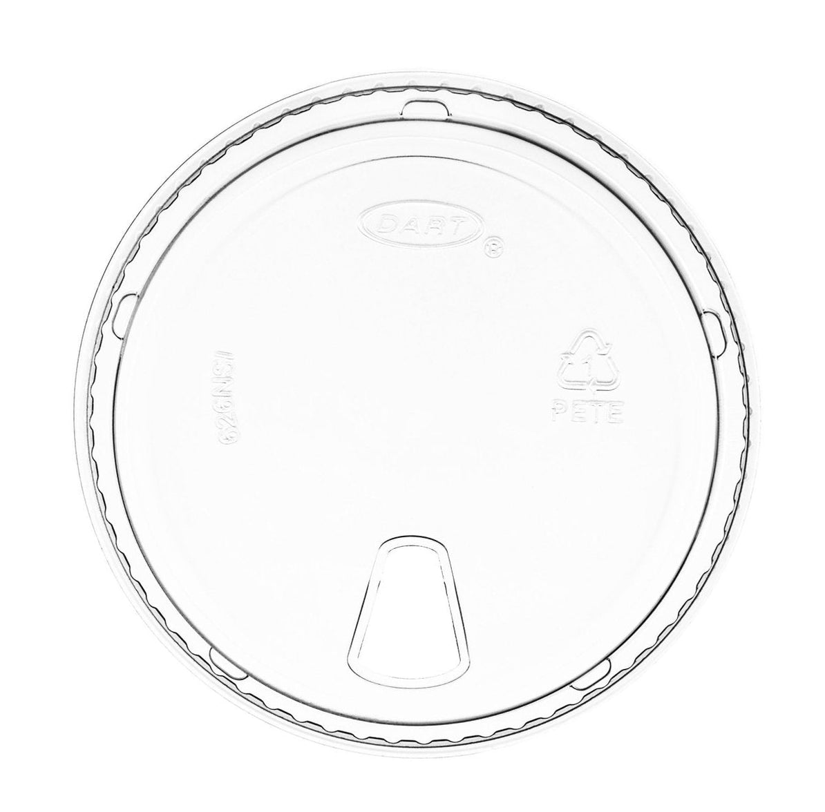 Dart Prima PET Plastic Cold Cup Strawless Lid 12/16/20/24oz 626NSL 100 ...