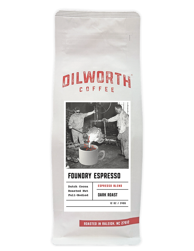 Dilworth Coffee Foundry Espresso Blend 12oz Bag - Dilworth Coffee