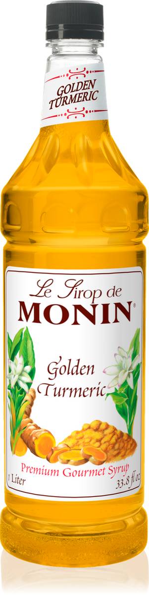 Monin Golden Turmeric Syrup 1L Plastic Bottle - Dilworth Coffee