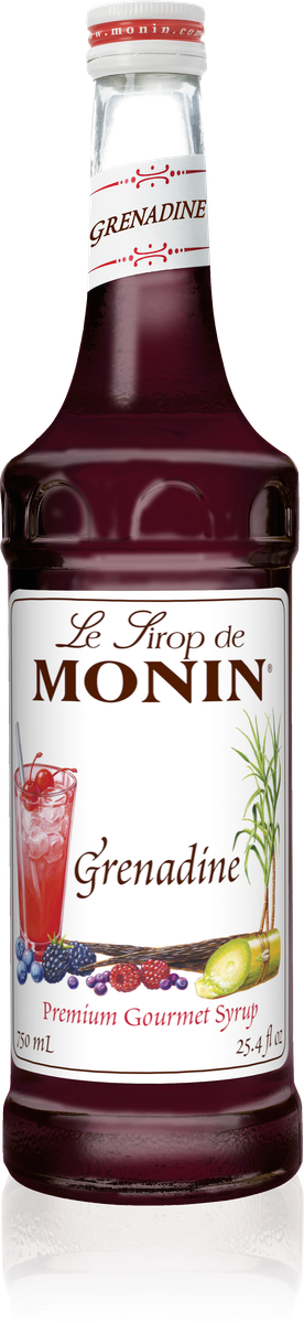 Monin Grenadine Syrup 750mL Glass Bottle - Dilworth Coffee