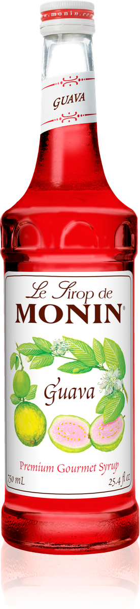 Monin Guava Syrup 750mL Glass Bottle - Dilworth Coffee