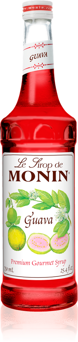 Monin Guava Syrup 750mL Glass Bottle - Dilworth Coffee