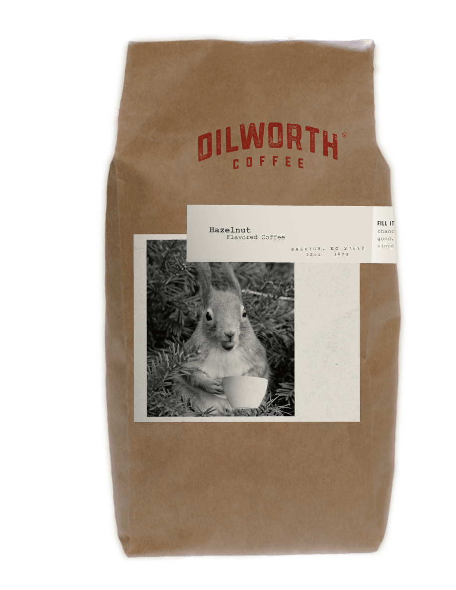Dilworth Coffee Hazelnut 12oz Bag - Dilworth Coffee
