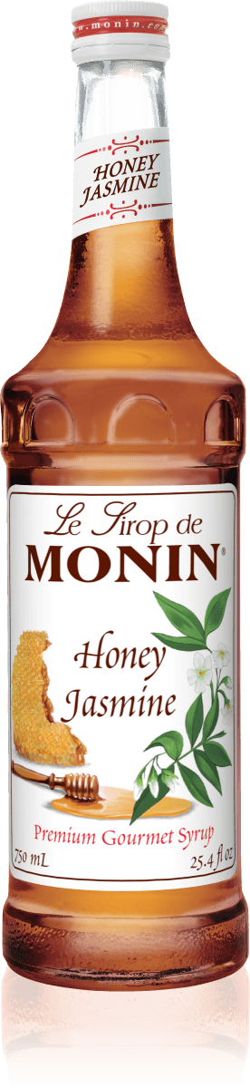 Monin Honey Jasmine Syrup 750mL Glass Bottle - Dilworth Coffee