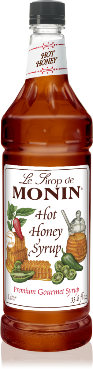 Monin Hot Honey Syrup 1L Plastic Bottle - Dilworth Coffee
