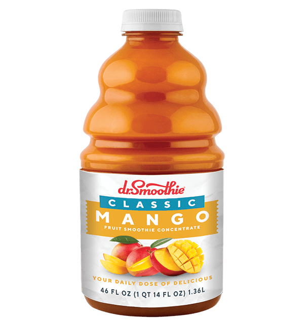 Dr. Smoothie Mango Classic Fruit Smoothie Concentrate 46oz Bottle ...