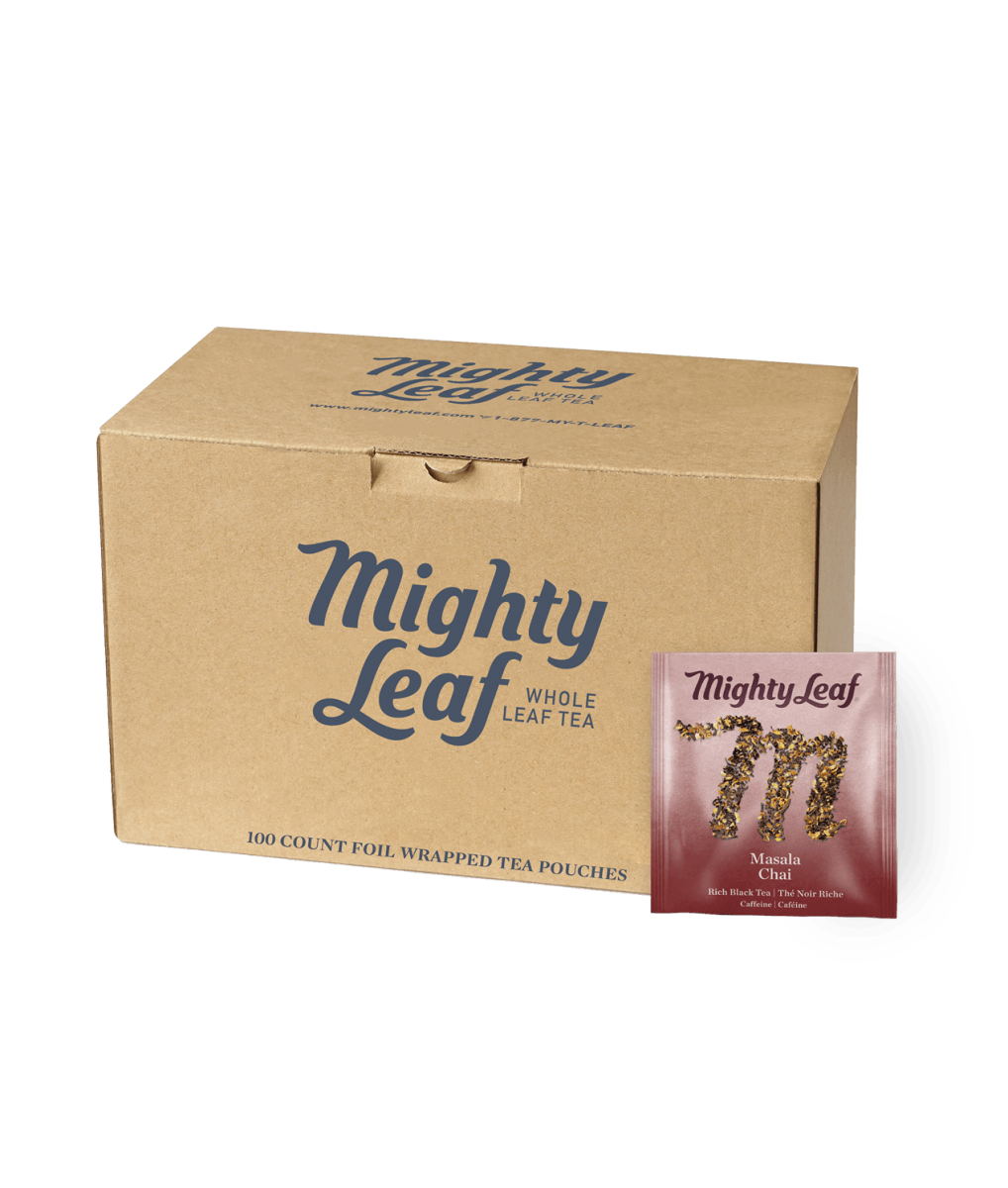 Mighty Leaf Tea Masala Chai Foodservice 100ct Box - Dilworth Coffee