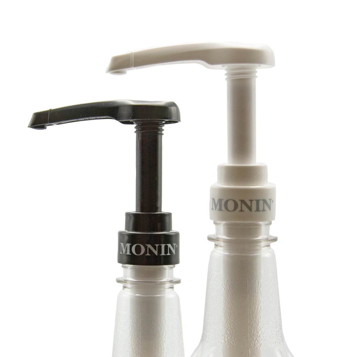 Monin Syrup Pump 1L - White - Dilworth Coffee