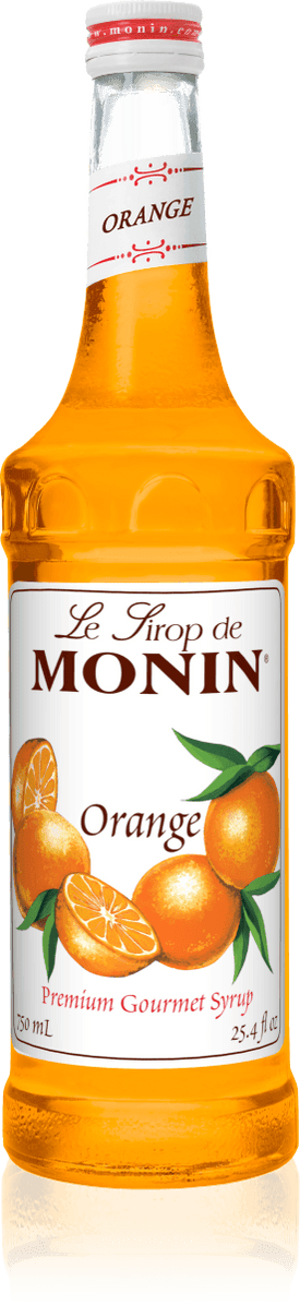 Monin Orange Syrup 750mL Glass Bottle - Dilworth Coffee