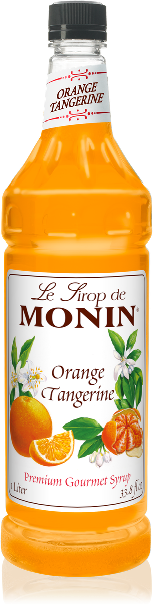 Monin Orange Tangerine Syrup 1L Plastic Bottle - Dilworth Coffee