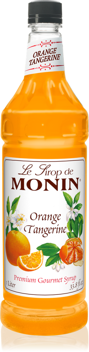 Monin Orange Tangerine Syrup 1L Plastic Bottle - Dilworth Coffee