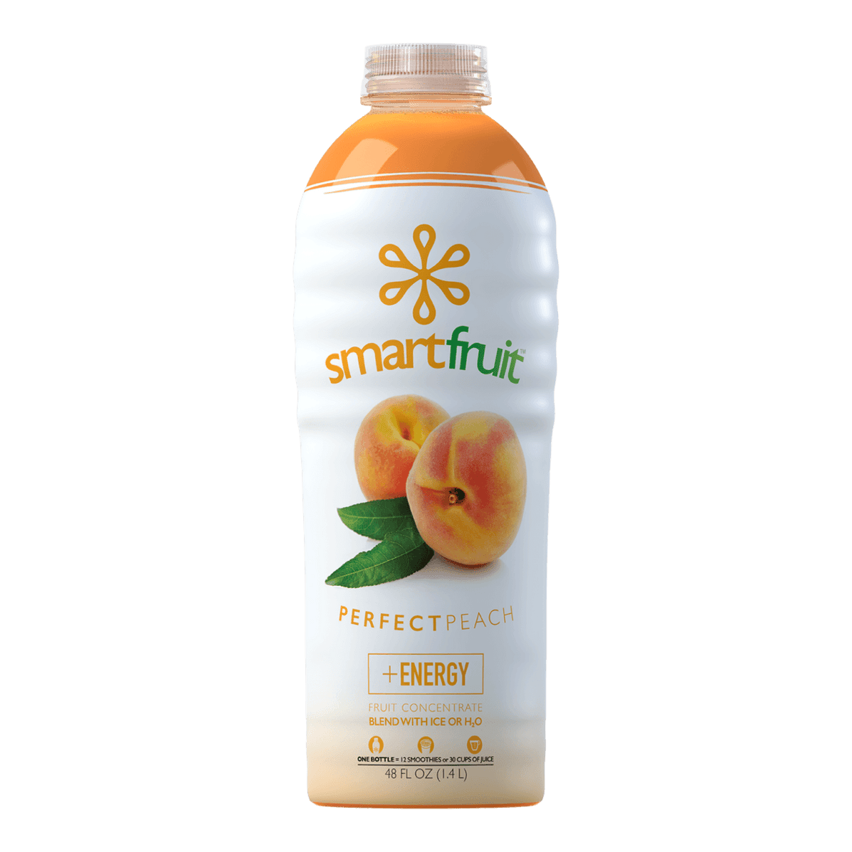 Smartfruit Perfect Peach Fruit Smoothie Concentrate 48oz Bottle ...