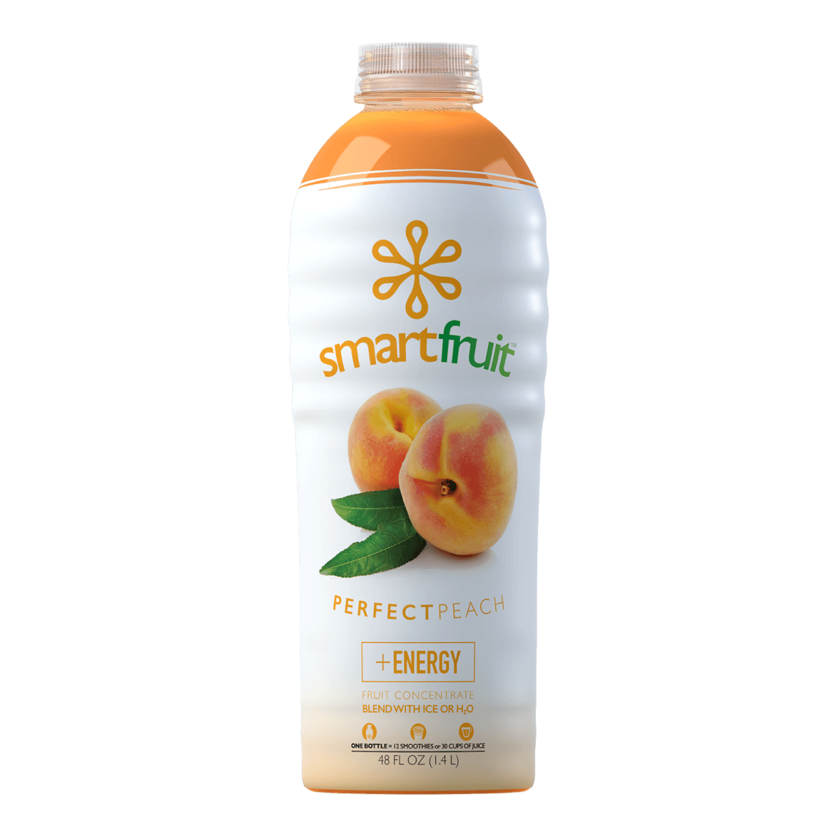 Smartfruit Perfect Peach Fruit Smoothie Concentrate 48oz Bottle ...