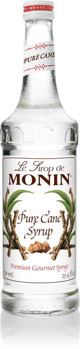 Monin Pure Cane Sugar Sweetener Syrup 750mL Glass Bottle - Dilworth Coffee
