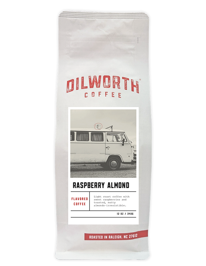 Dilworth Coffee Raspberry Almond 12oz Bag - Dilworth Coffee