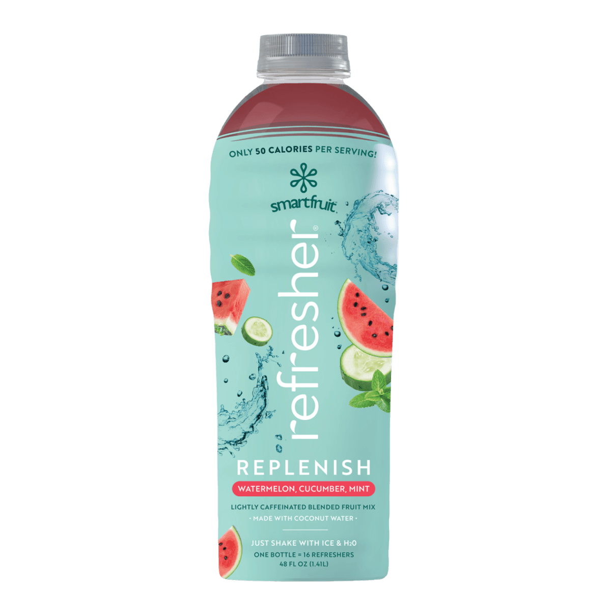 Smartfruit Replenish Refresher / Watermelon Cucumber Mint 48oz Bottle ...
