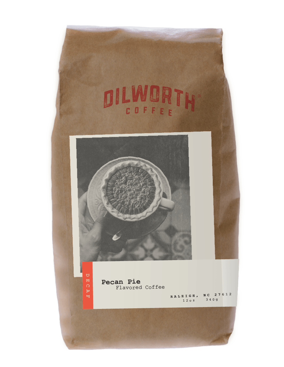 Dilworth Coffee Southern Pecan Decaf 12oz Bag - Dilworth Coffee