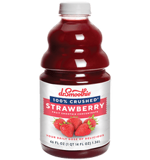 Dr. Smoothie Strawberry 100% Crushed Fruit Smoothie Concentrate 46oz ...