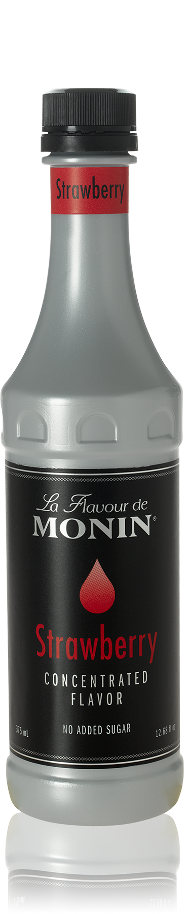 Monin Strawberry Concentrated Flavor 375mL Bottle - Dilworth Coffee