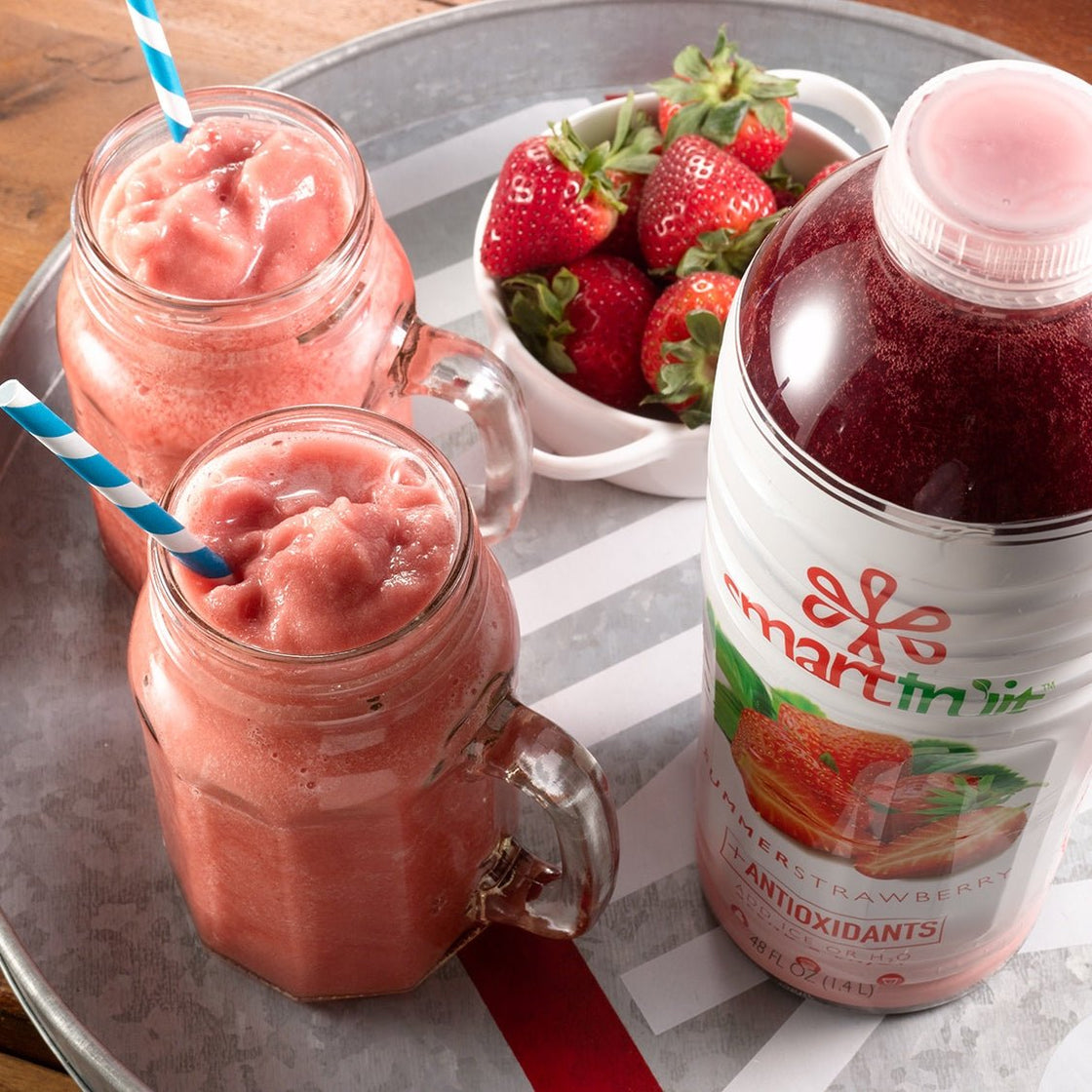 Smartfruit Summer Strawberry Fruit Smoothie Concentrate 48oz Bottle ...