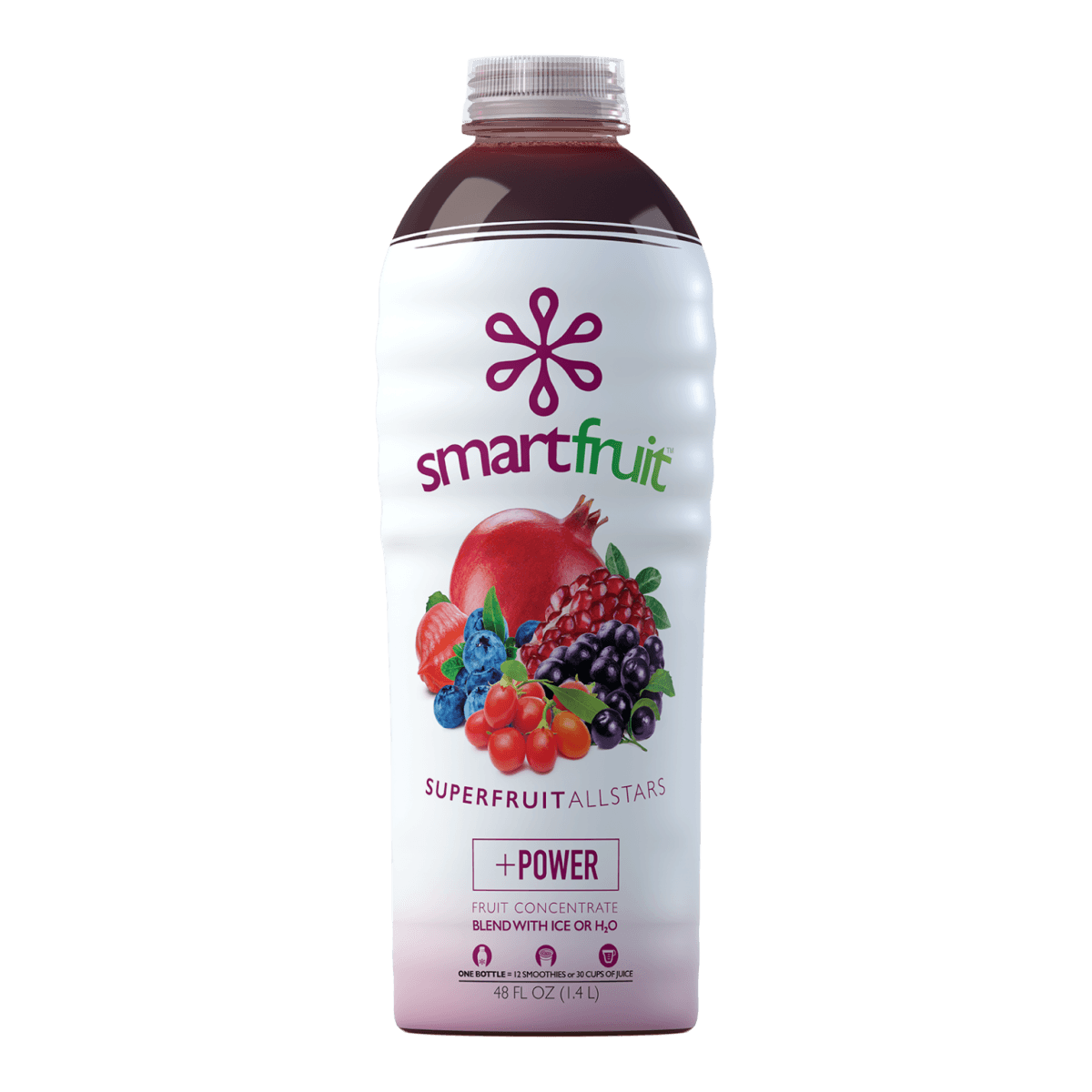 Smartfruit Superfruit All-Stars Fruit Smoothie Concentrate 48oz Bottle ...