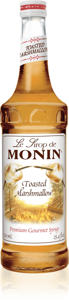 Monin Toasted Marshmallow Syrup 750mL Glass Bottle - Dilworth Coffee
