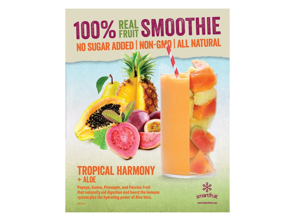 Smartfruit Tropical Harmony Fruit Smoothie Concentrate 48oz Bottle ...