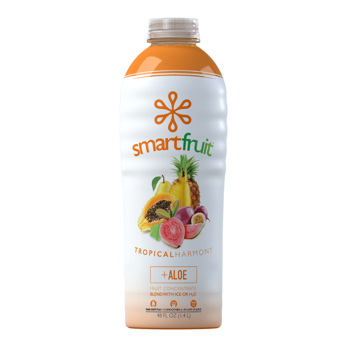 Smartfruit Tropical Harmony Fruit Smoothie Concentrate 48oz Bottle ...