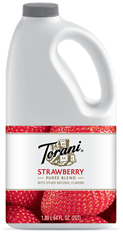 Torani Strawberry Puree Blend 64oz Bottle - Dilworth Coffee