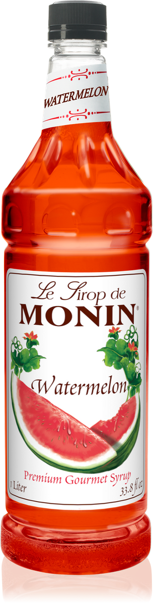 Monin Watermelon Syrup 1L Plastic Bottle - Dilworth Coffee